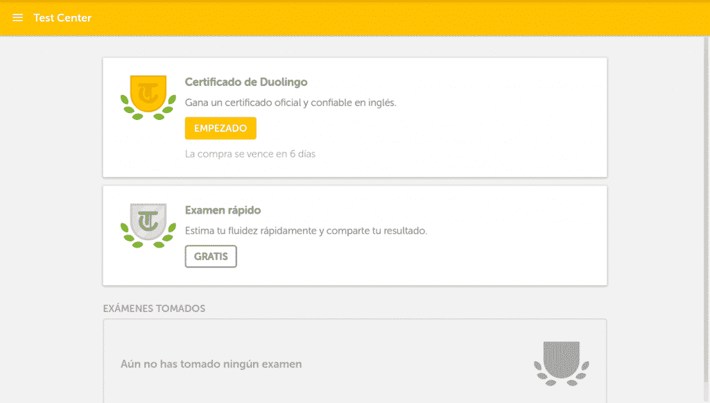 Descargar El Test Center de Duolingo para Android