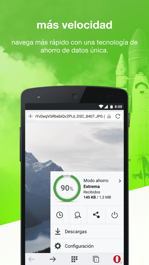 Descargar Navegador Opera Mini para Android