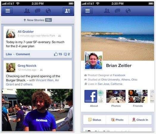 Descargar Facebook para IPhone