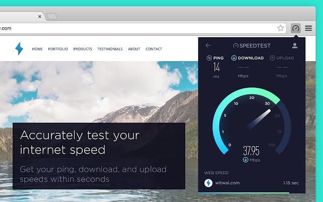 Descargar Speedtest para Google Chrome gratis acá