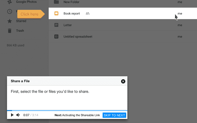 Descargar la extensión G Suite Training para Chrome