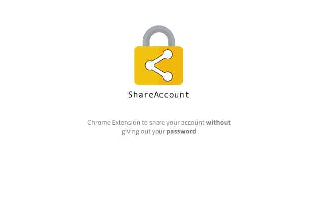 Descargar ShareAccount para Google Chrome