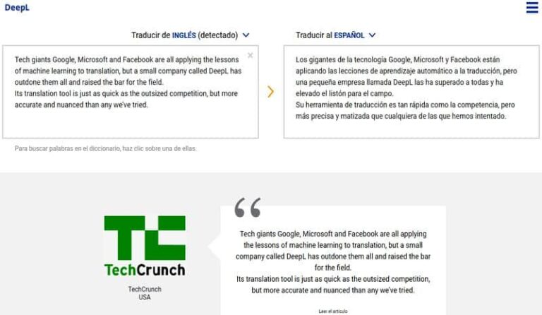 Realiza traducciones online precisas con Traductor de DeepL