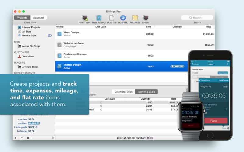 Descargar Billings Pro para Mac gratis