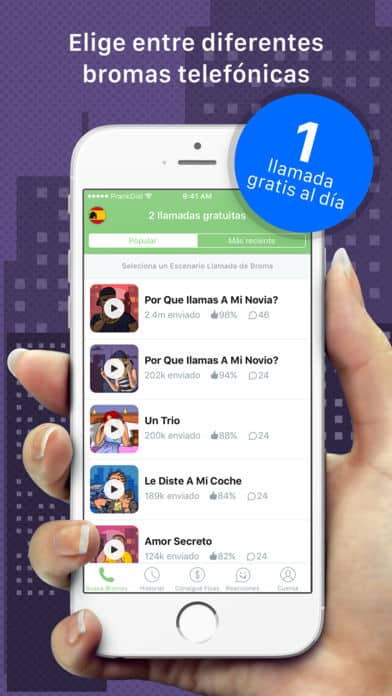Descargar PrankDial para iPhone gratis
