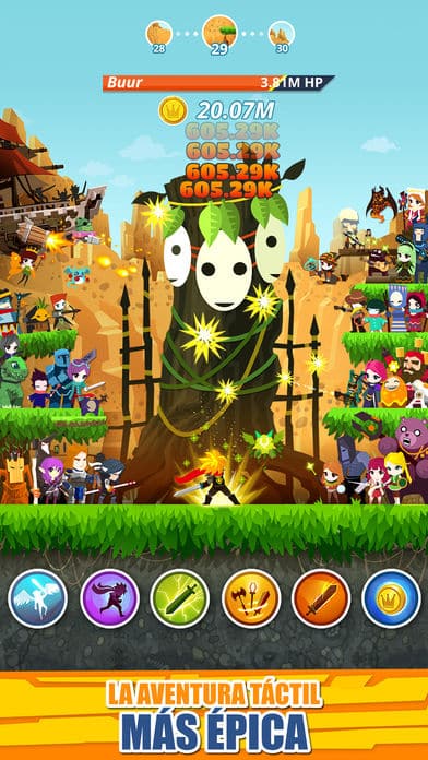 Descargar Tap Titans 2 para iPhone gratis
