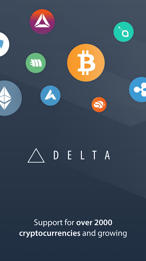 Descargar Delta para rastrear monedas virtuales y Bitcoin