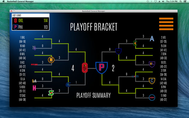 Descargar Basketball General Manager para Mac gratis