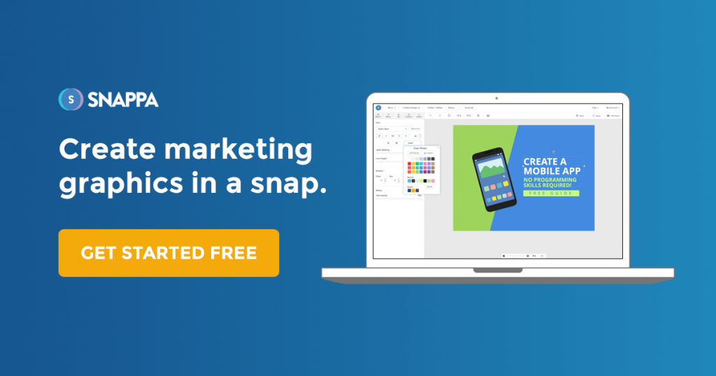 Crea imágenes profesionales con Snappa totalmente gratis