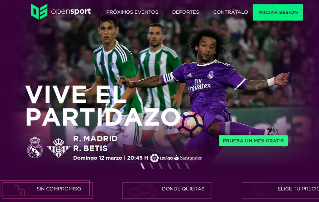 Disfruta tus deportes favoritos con Opensport en cualquier lugar