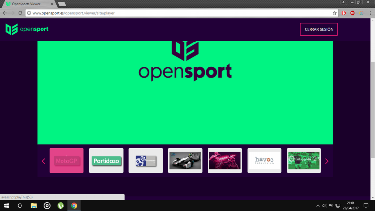 Disfruta tus deportes favoritos con Opensport en cualquier lugar