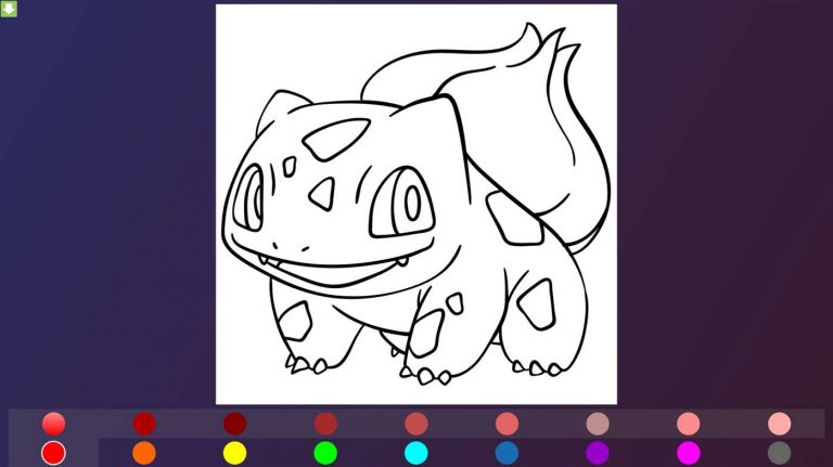 Descargar y colorear en Pokédex Paint para Windows