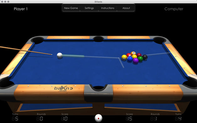 Descargar el juego Billiards para Mac gratis