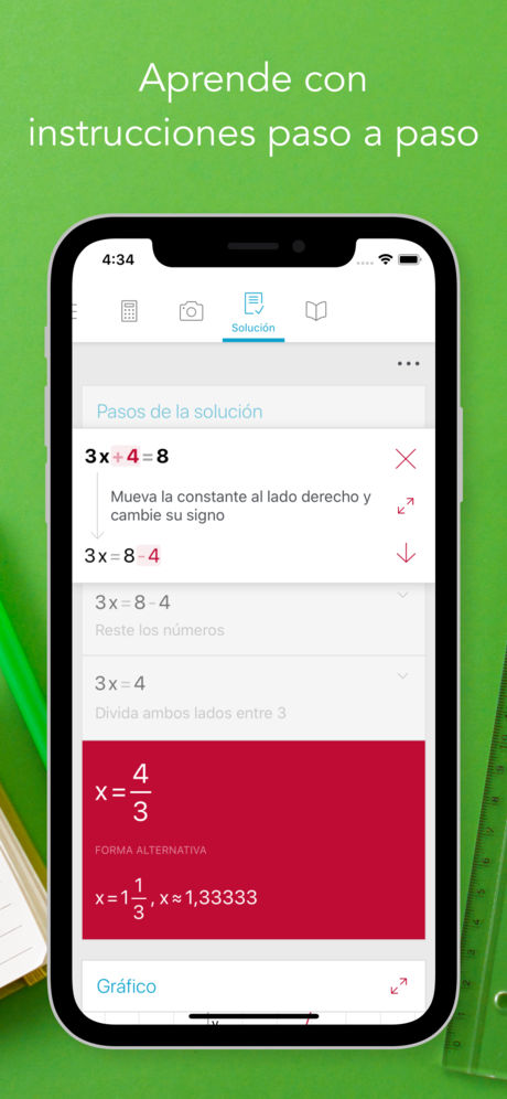 Descargar Photomath para iPhone, resuelve operaciones matemáticas