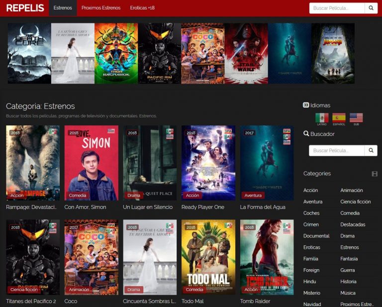 Mira películas online sin cortes con Repelis en calidad HD