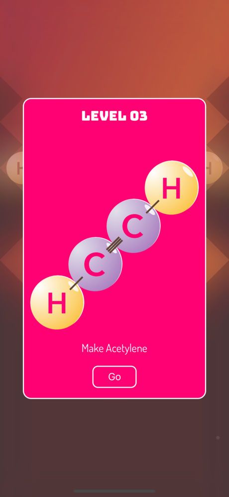 Descargar Chemtrix para iPhone, un puzle molecular