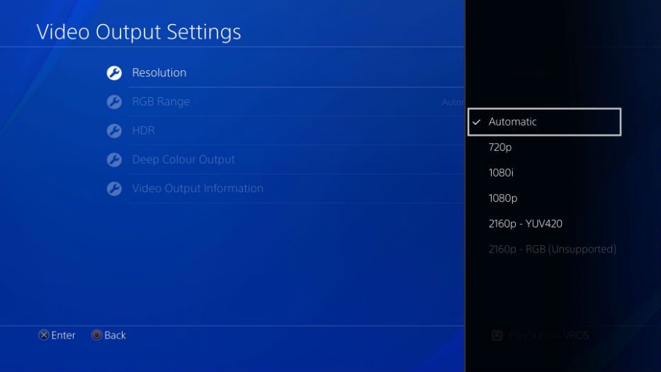 Cómo activar la resolución 4K HDR en PS4 Pro
