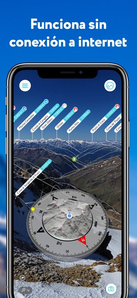Descargar PeakVisor para identificar montañas y cumbres