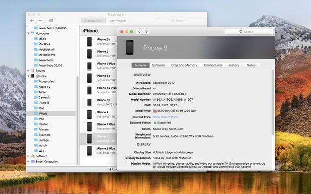 Descargar Mactracker la base de datos para fanboy