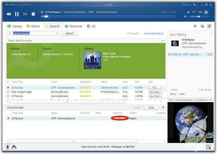 Descargar iMesh para escuchar y descargar música