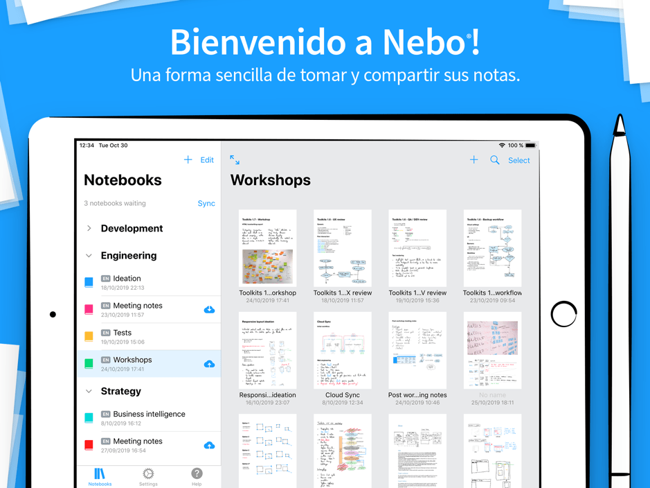 Descarga MyScript Nebo y encuentra tu compañero ideal para el trabajo