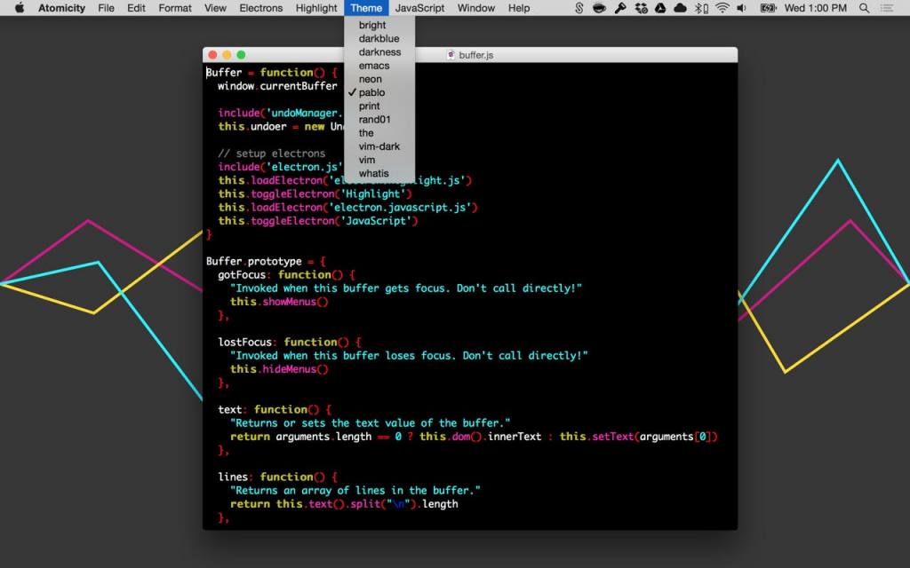 Descarga Atom 1.0, uno de los editores de desarrollo más completos