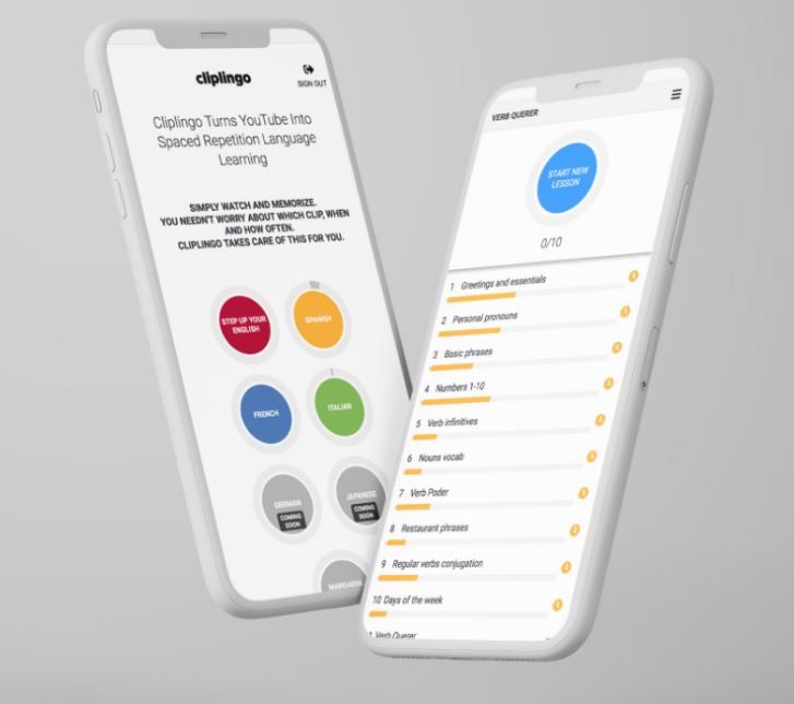 Descargar Cliplingo y aprende inglés con Youtube gratis