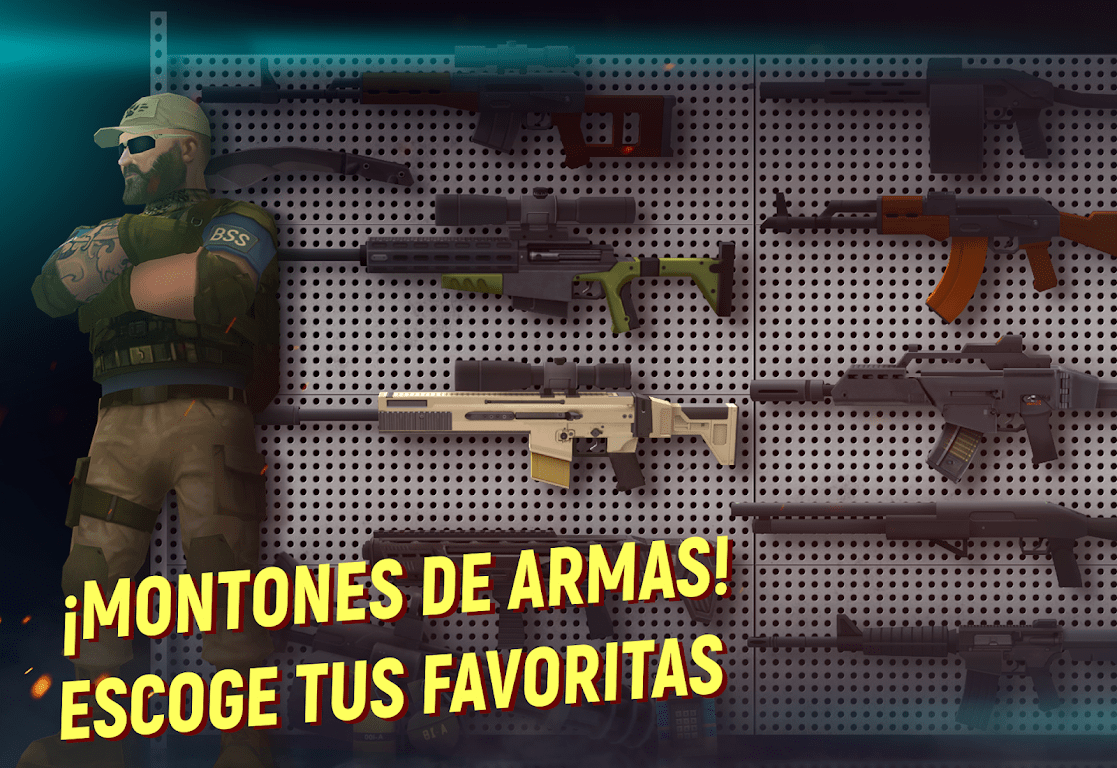 Descargar Tacticool, partidas 5 Vs 5 en tiempo real