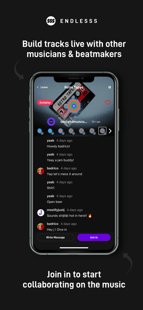 Descargar Endlesss crea música con amigos en tiempo real
