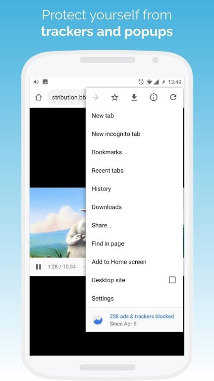 Descargar el navegador Kiwi Browser para tu móvil