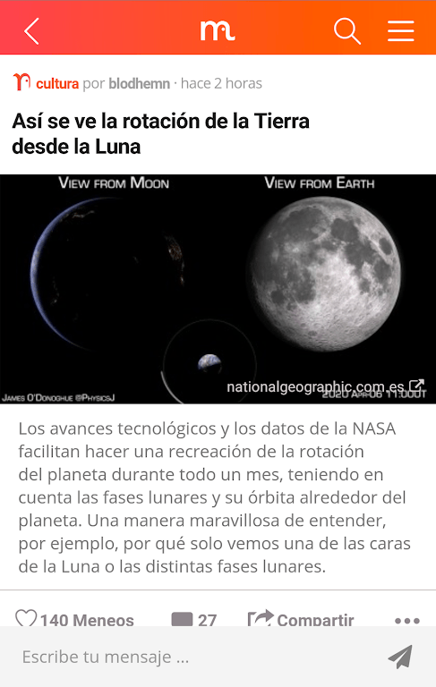 Descargar Menéame la App oficial, lee tus noticias
