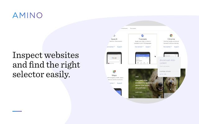 Descargar Amino para editar el CSS en tiempo real