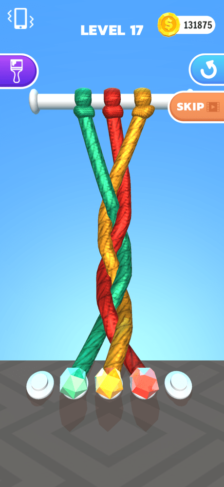 Descargar Tangle Master 3D un juego de nudos y cuerdas