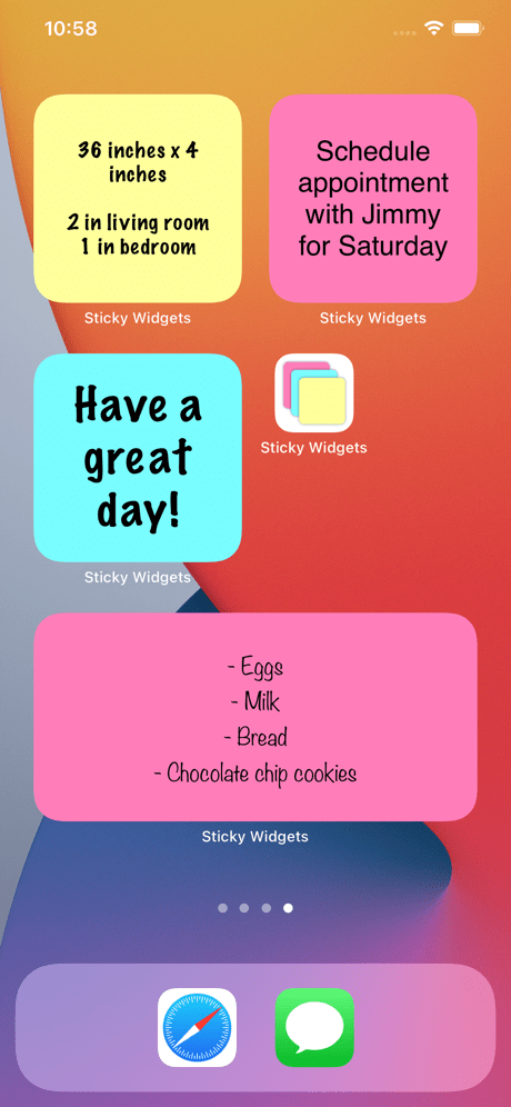 Descargar Sticky Widgets para crear Post-it en tu movil